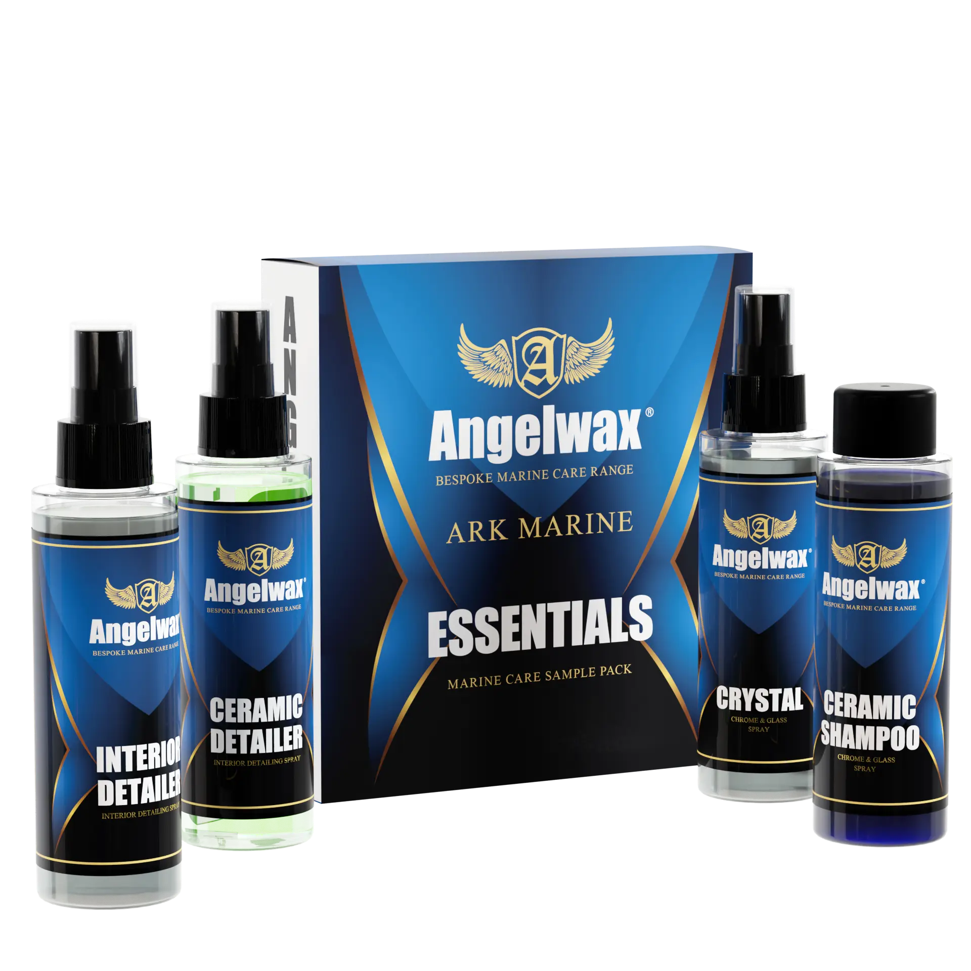 Marine Sample Pack - The Essentials - Samples Marine Range - Angelwax ...