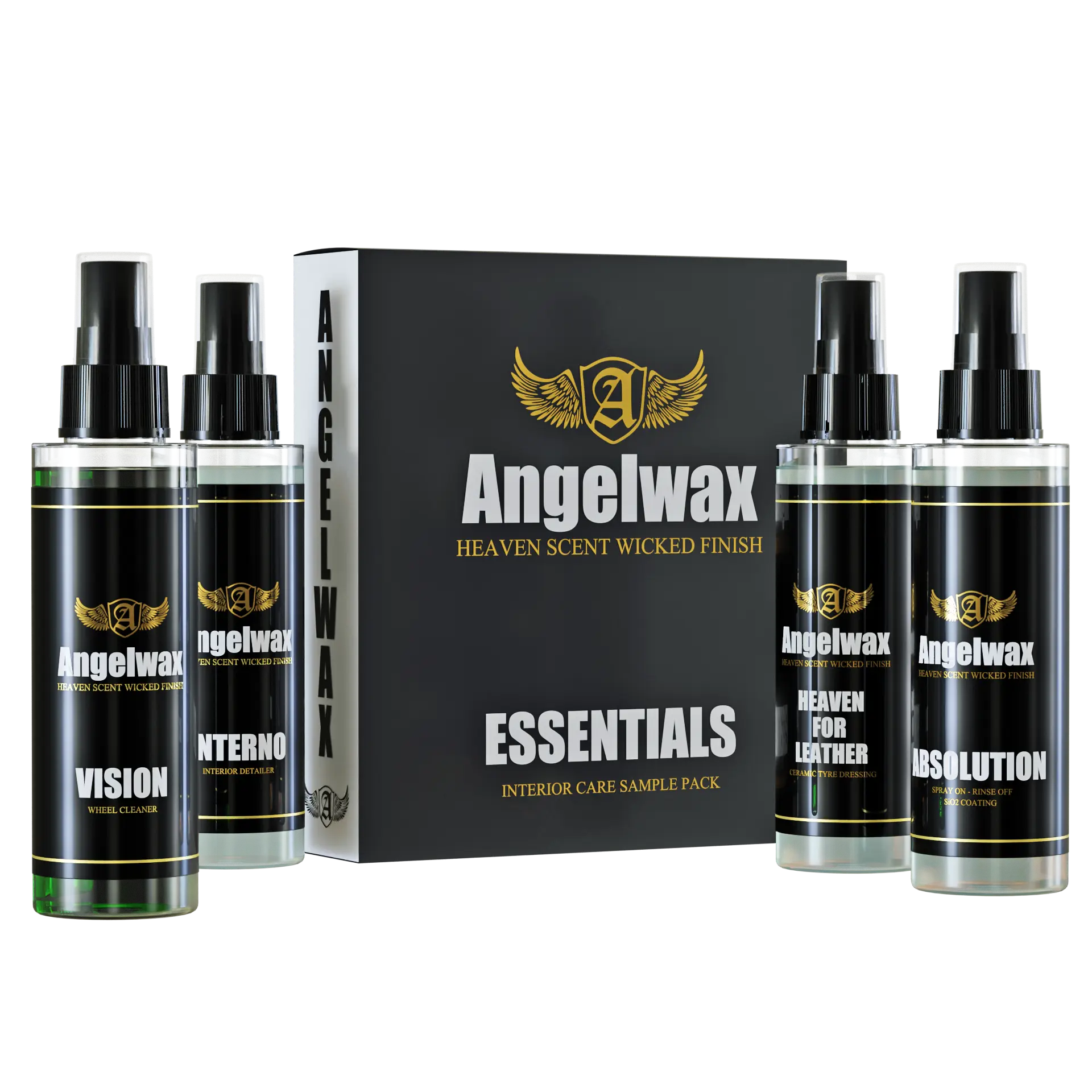 Interior Care Sample Pack - The Essentials - Sample product - Angelwax ...